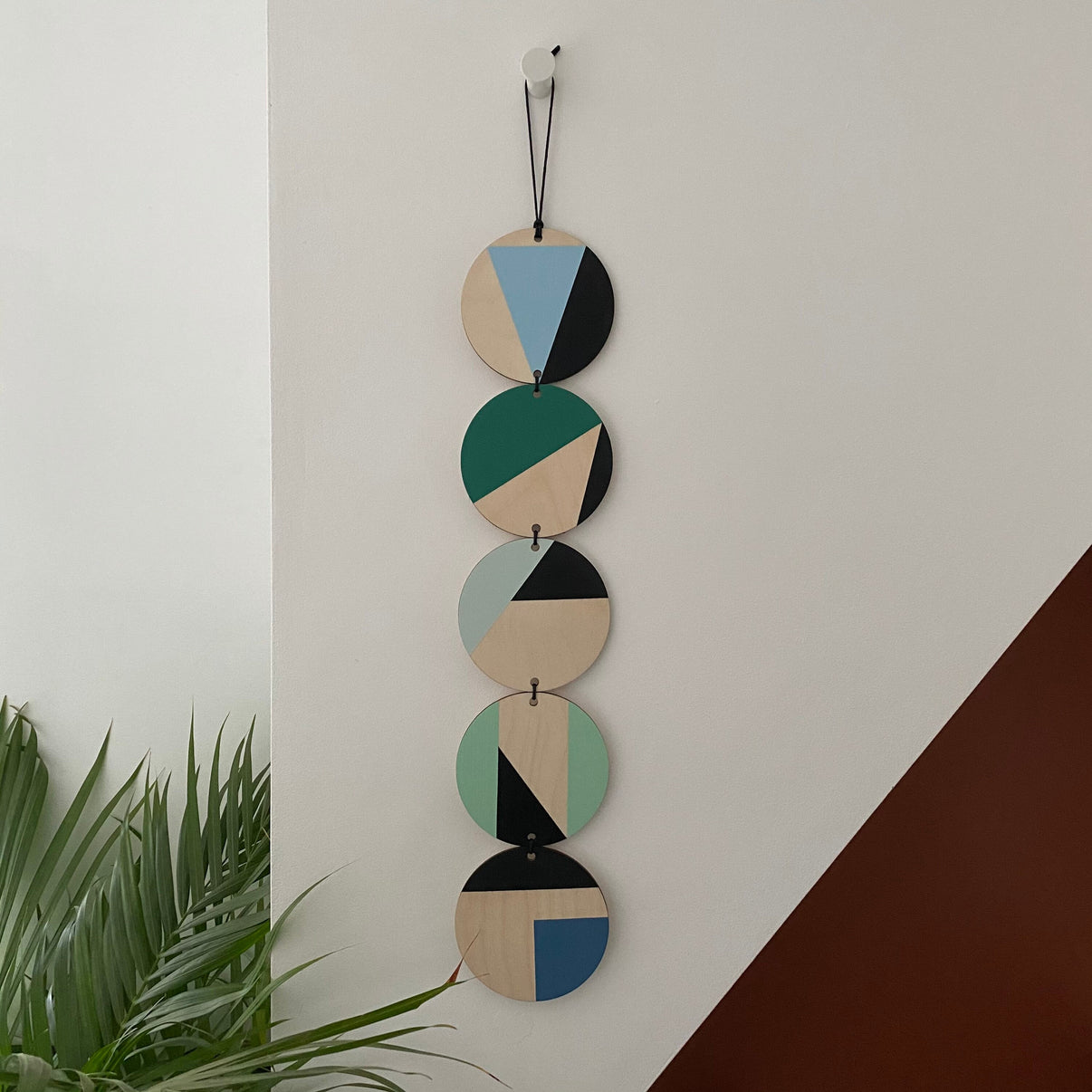 Wall hanging - Colourful Geometric Art - Plywood Decor - Scandi Hygge ...
